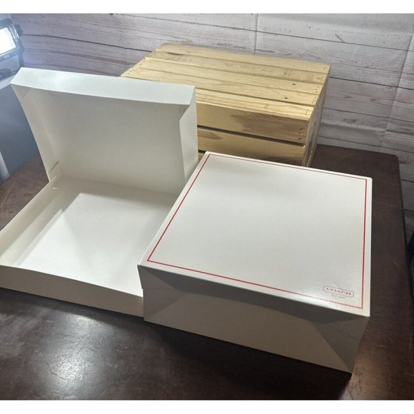 Coach | Accents | New Coach Gift Box Set Of 2 Gift Boxes 4 X 14 X 55 ...
